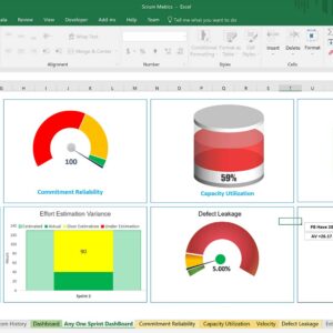 Scrum Metrics – Excel Template » Agile Digest